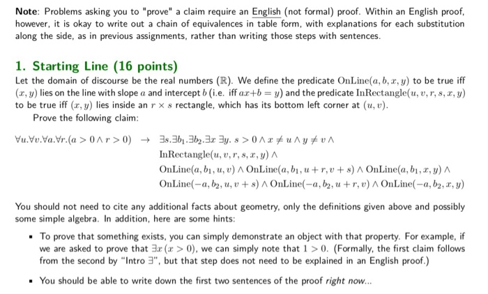 Please solve with an English proof only (words and | Chegg.com