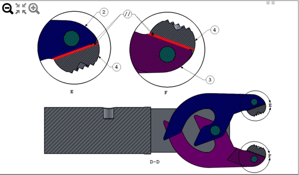 Solved E42001: Build this assembly in SOLIDWORKS (Gripper | Chegg.com