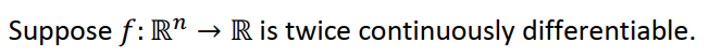 Solved Suppose f:R” → R is twice continuously | Chegg.com