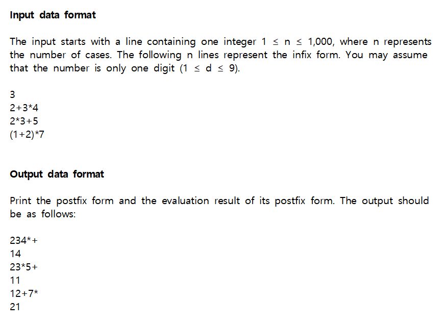 Solved Write a C program to transform from infix to postfix | Chegg.com