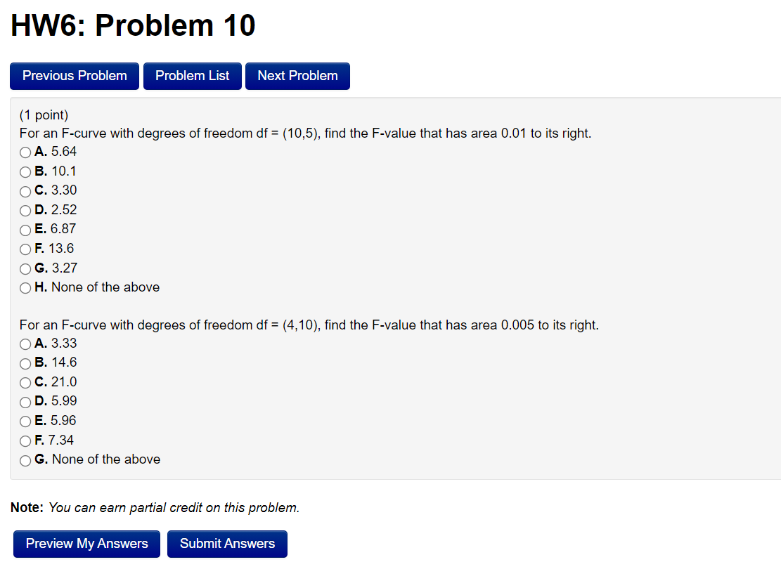 Solved Hw6 Problem 10 Previous Problem Problem List Next 