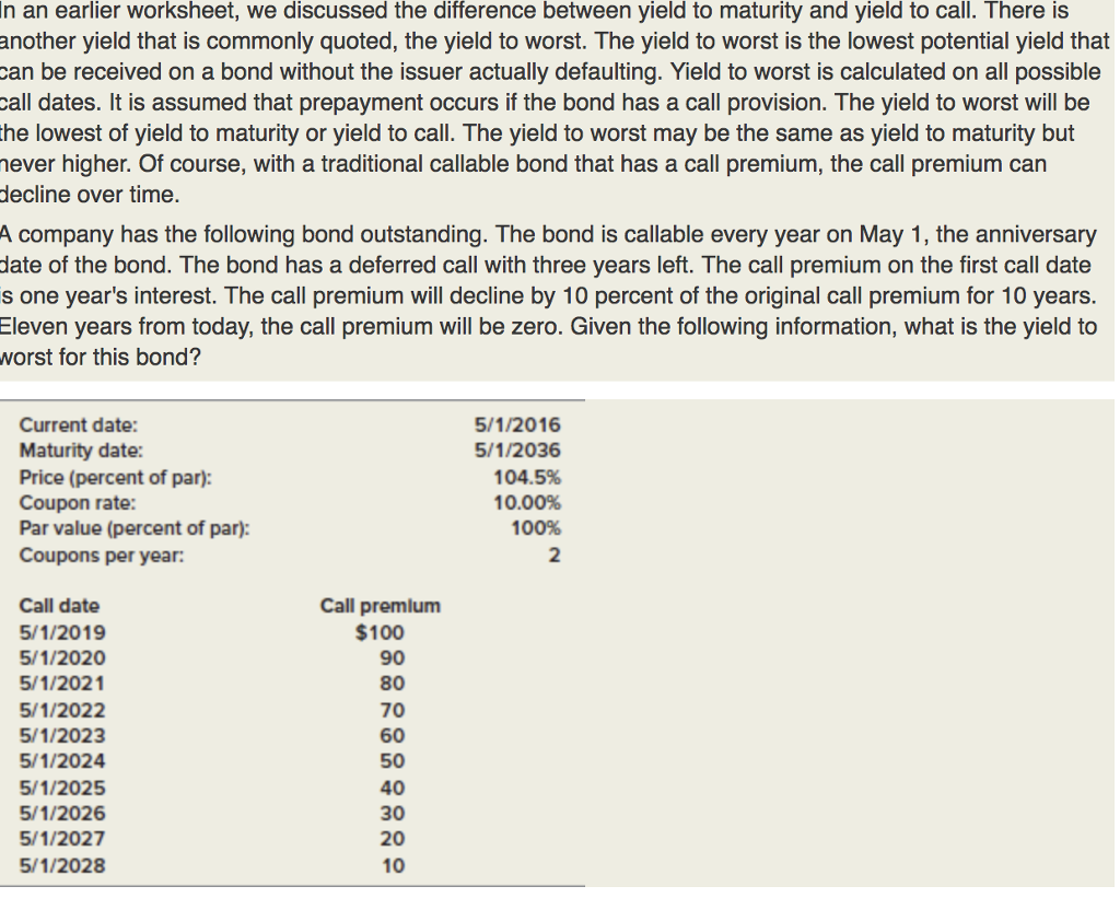 Solved In an earlier worksheet, we discussed the difference | Chegg.com