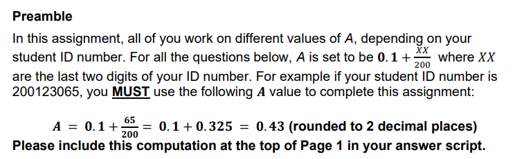 Solved Preamble In this assignment, all of you work on | Chegg.com