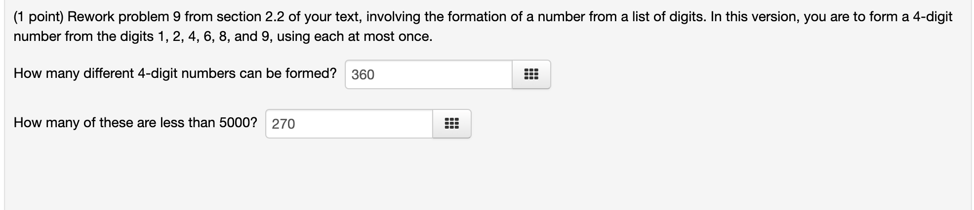 [solved] 1 Point Rework Problem 9 From Section 2 2