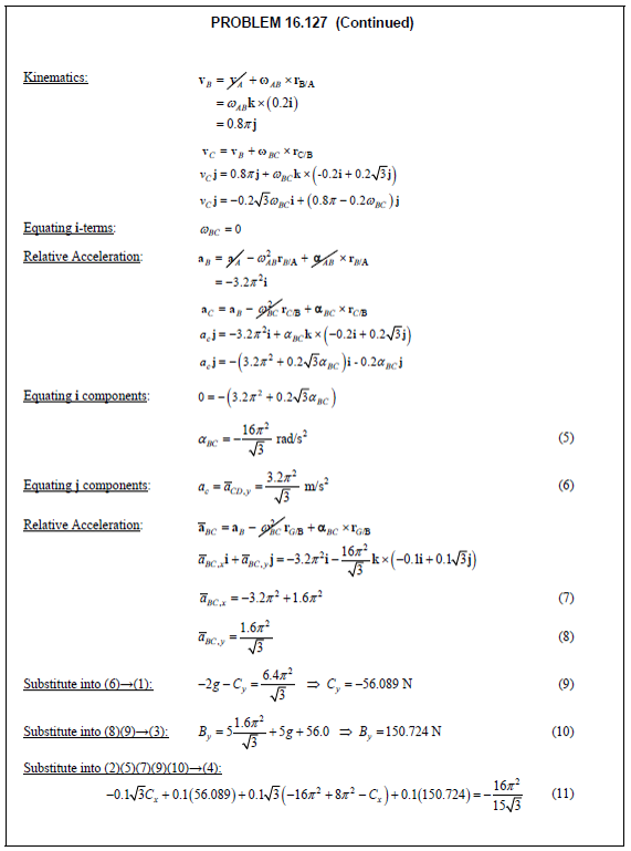Solved The test rig shown was developed to perform fatigue | Chegg.com
