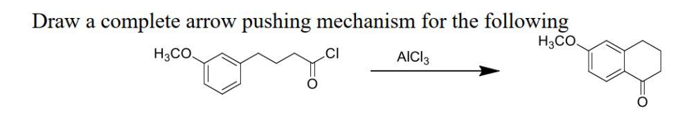 Solved Draw the complete mechanism for the following | Chegg.com