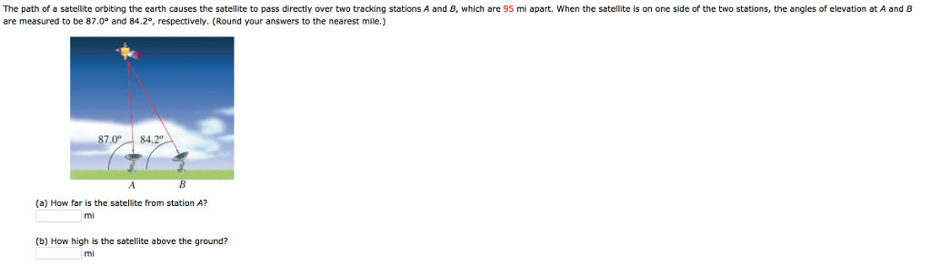 Solved The path of a satellite orbiting the earth causes the | Chegg.com