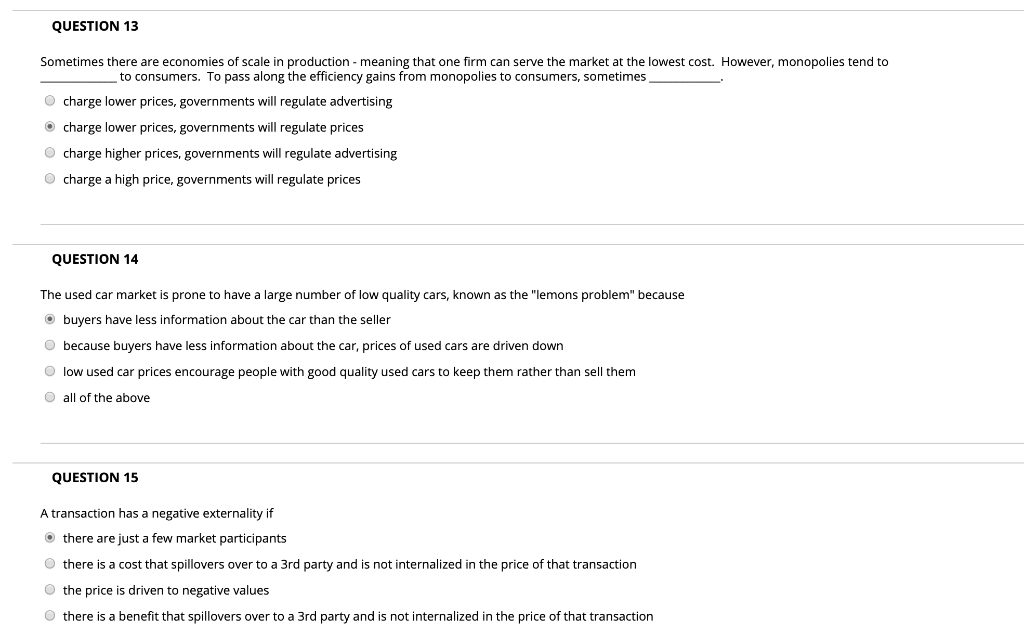 Solved Can you check all the answers and tell me which is | Chegg.com
