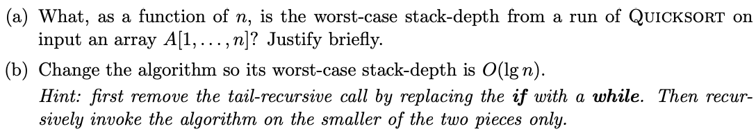 Solved Divide Partition Rearrange The Array A P R