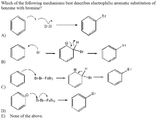 Solved Which of the following mechanisms best describes | Chegg.com