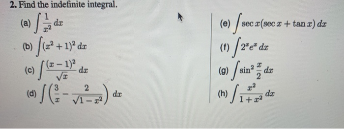 Solved 1. Verify the integration formula by differentiation. | Chegg.com