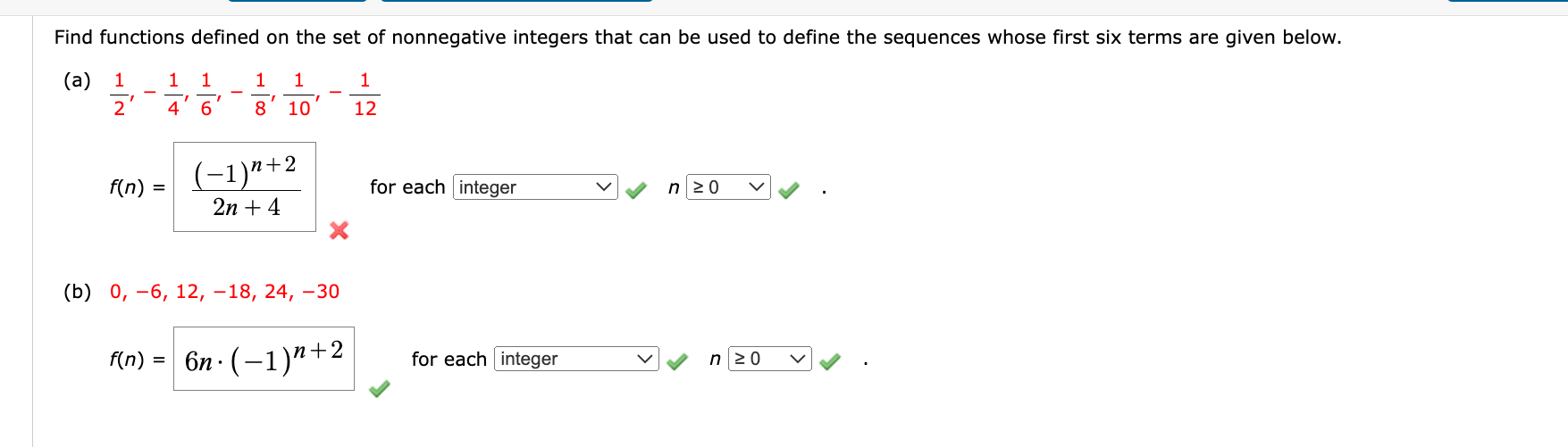 Solved Find Functions Defined On The Set Of Nonnegative
