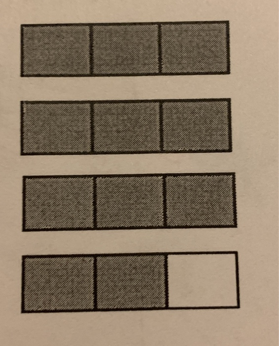 Solved The figure shows 4 rectangles, each being divided | Chegg.com