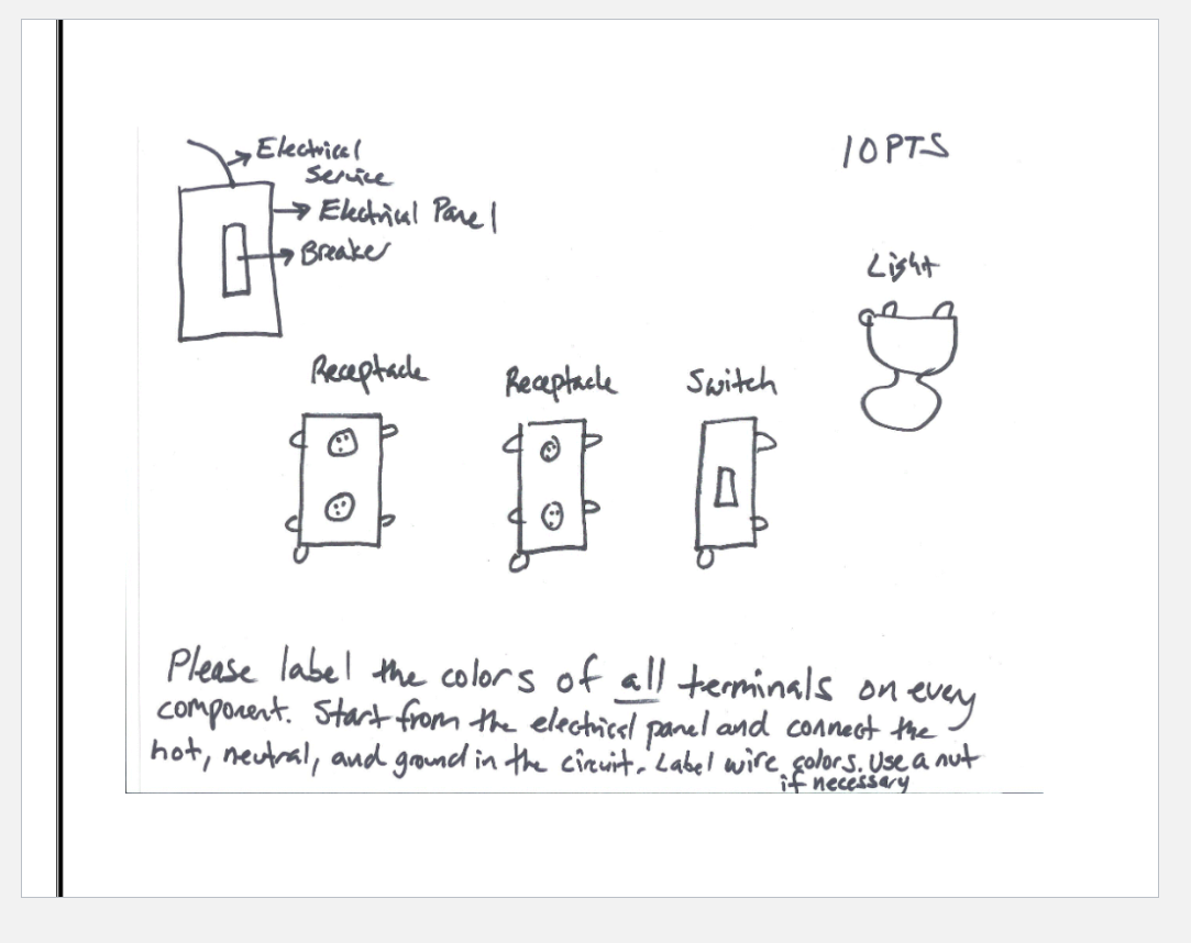 BASIC PRINCIPLES OF GOOD WIRING *Before beginning any | Chegg.com