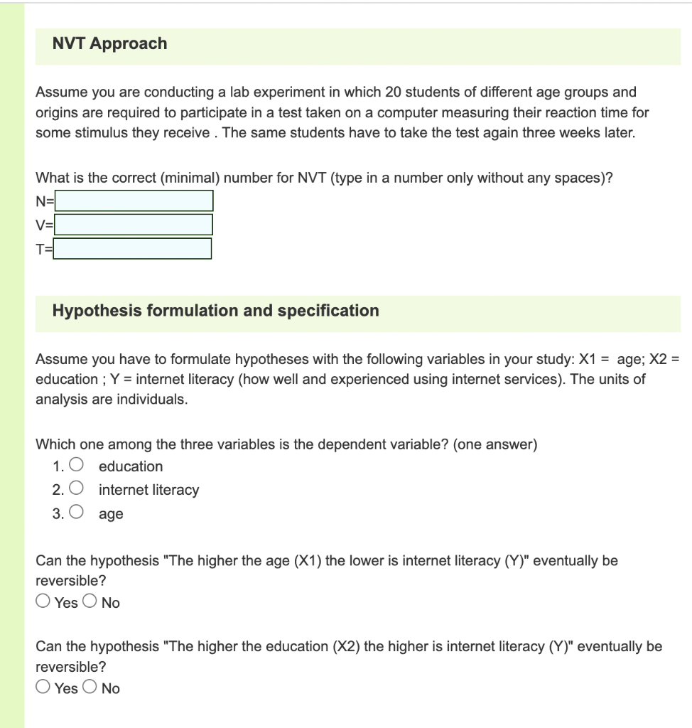 Solved NVT Approach Assume you are conducting a lab | Chegg.com