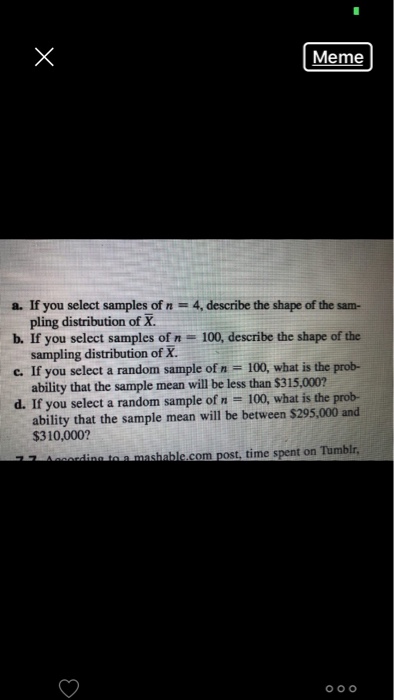Solved Meme what two values symmetrically distributed around | Chegg.com
