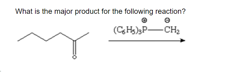Solved What is the major product for the following reaction? | Chegg.com