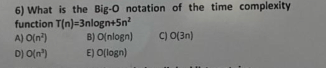 High Quality SOLUTION What is ﻿the Big-O ﻿notation of ﻿the time | Chegg.com