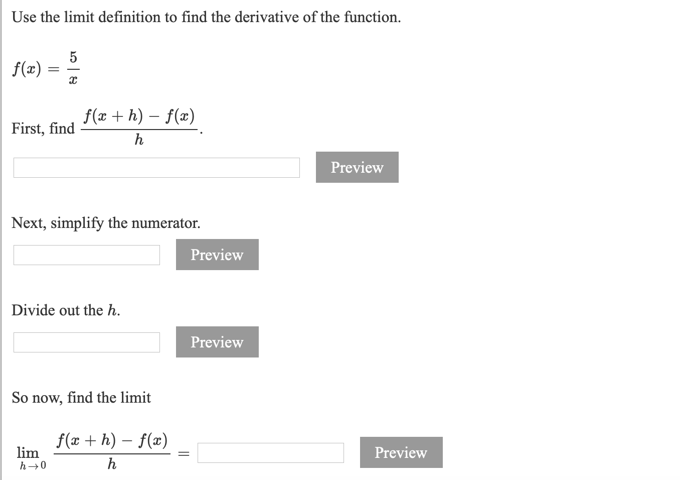 Solved For f(x) = 2x2 – 5x + 6, find f(1), f'(1), and f(2) – | Chegg.com