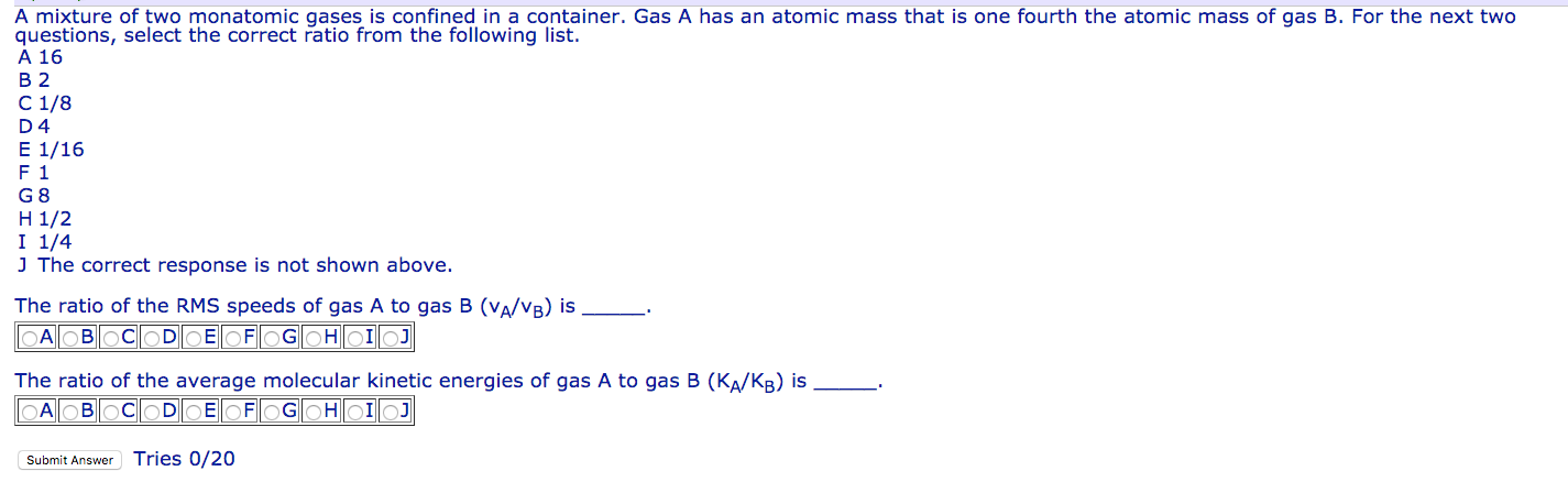 Solved A mixture of two monatomic gases is confined in a | Chegg.com