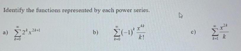 Solved Identify the functions represented by each power | Chegg.com