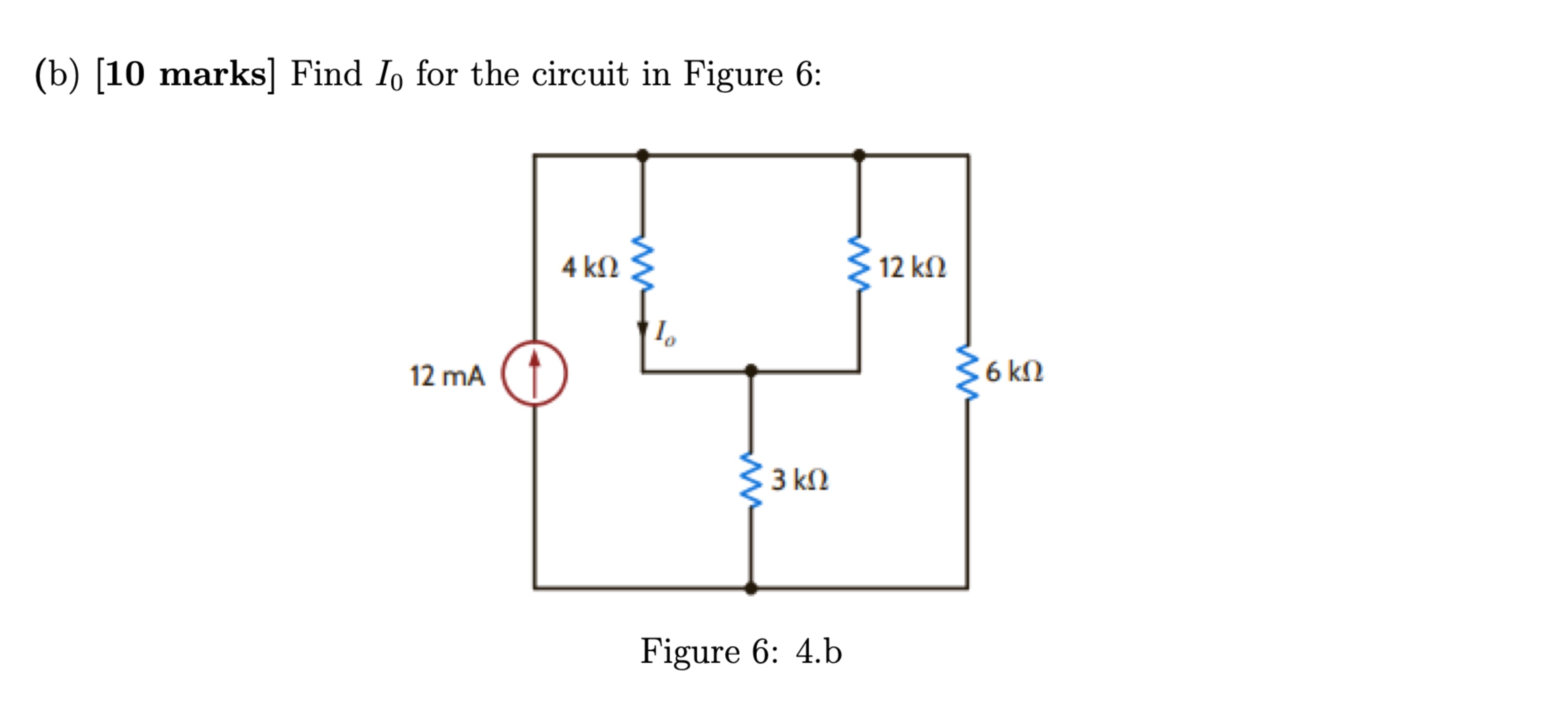 Solved Find I0 ﻿for the circuit in Figure : | Chegg.com