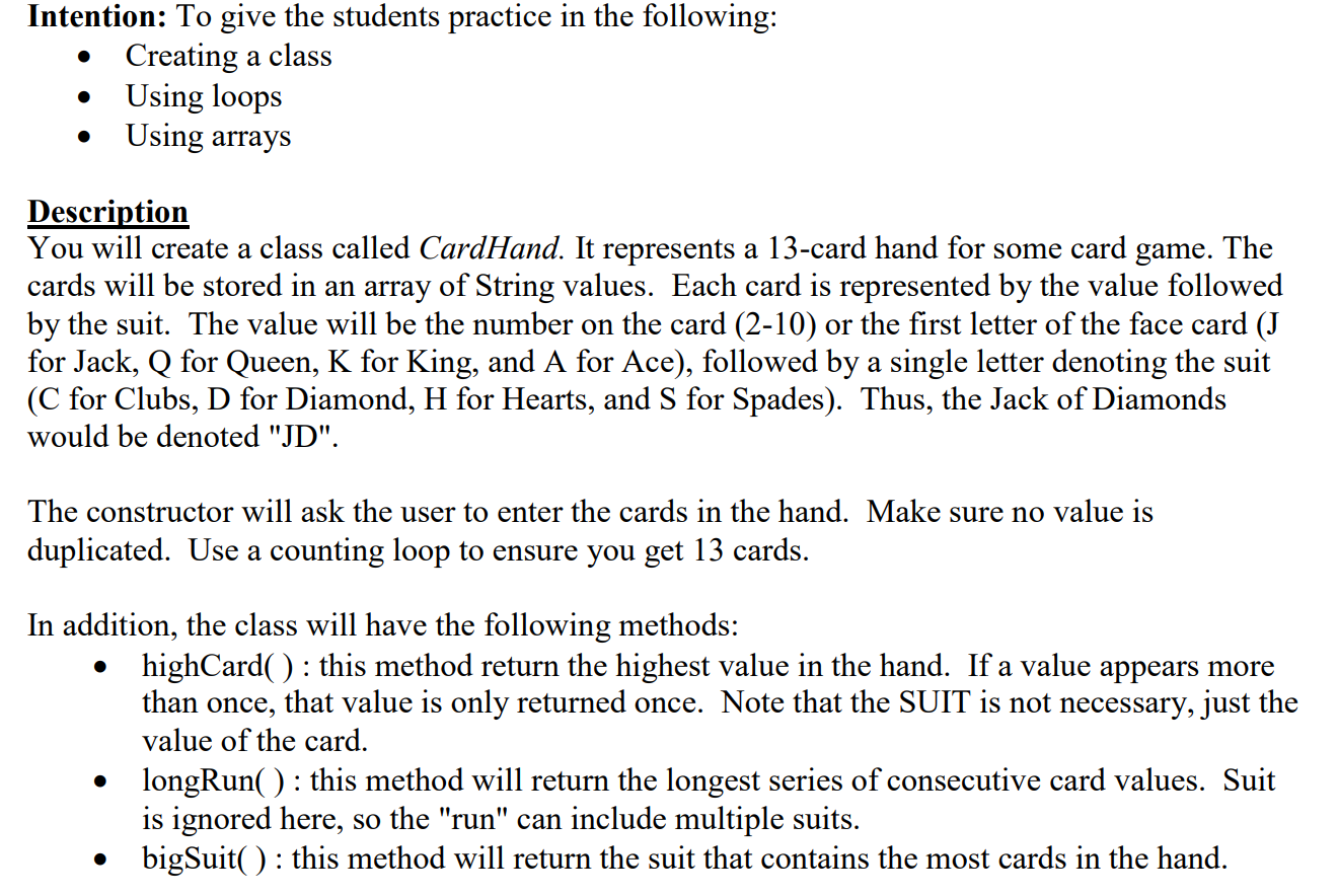 Solved Use entry-level java code that is easy for a semester | Chegg.com