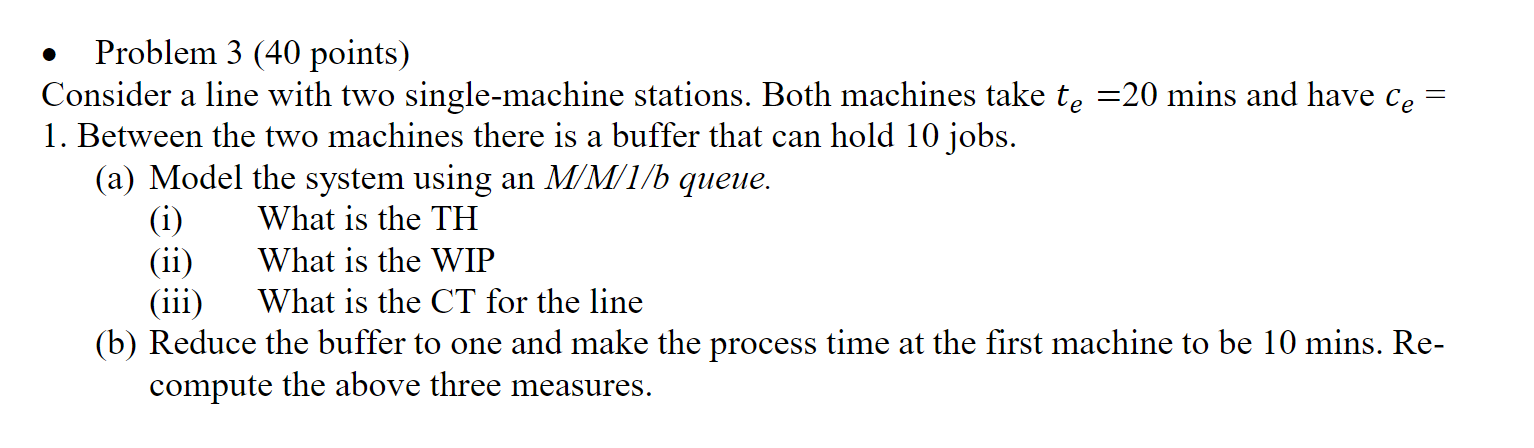 = Problem 3 (40 points) Consider a line with two | Chegg.com