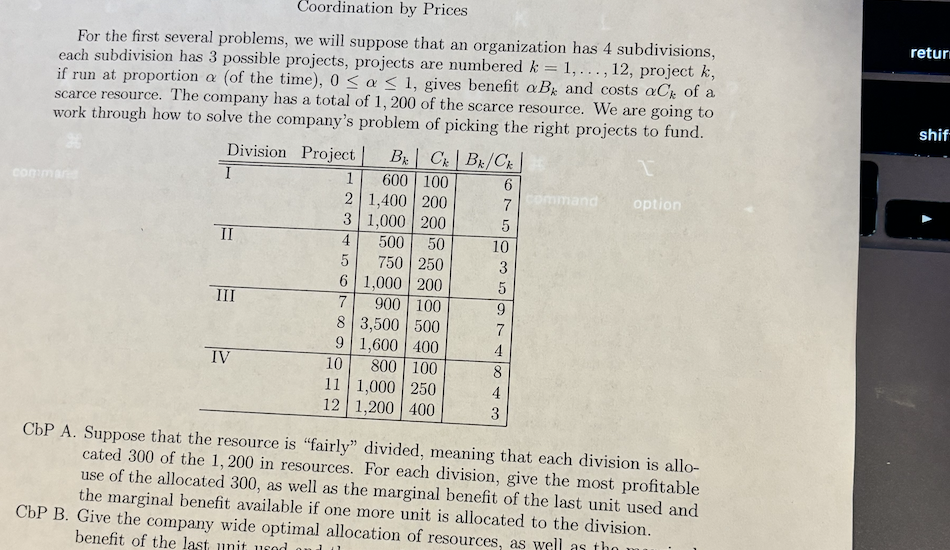 Solved CbP A. ﻿Suppose that the resource is "fairly" | Chegg.com