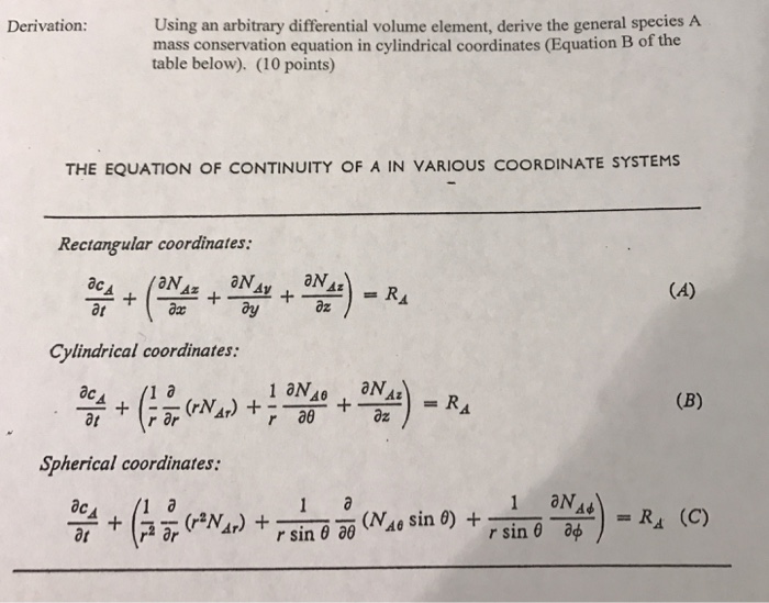 Solved Using an arbitrary differential volume element, | Chegg.com