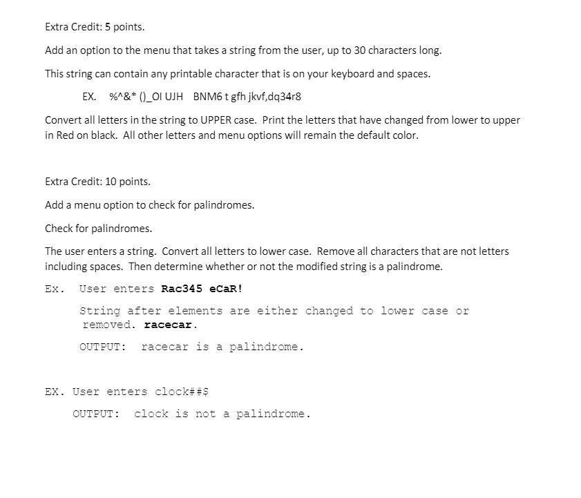 Solved Program must be written in assembly language using | Chegg.com