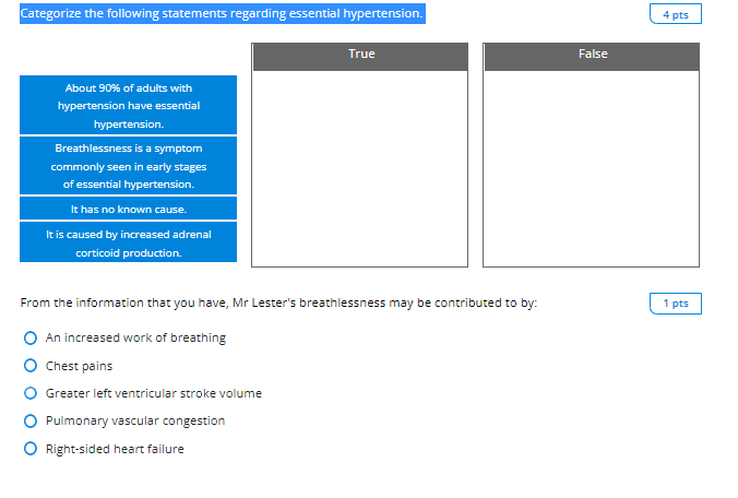 Solved Categorize the following statements regarding | Chegg.com