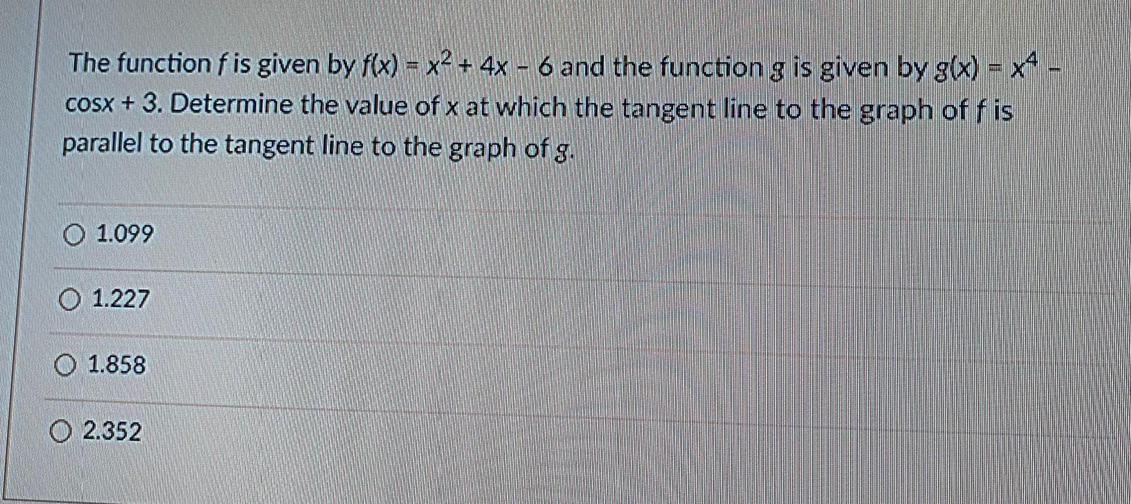 Solved The function f is given by f(x)=x2+4x−6 and the | Chegg.com