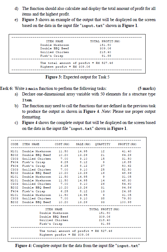 Solved Write A Complete C Program The Program Uses Chegg