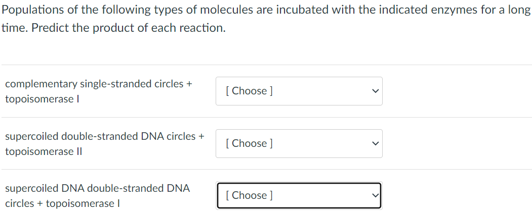 Solved Answer choices are single-stranded DNA circles, | Chegg.com