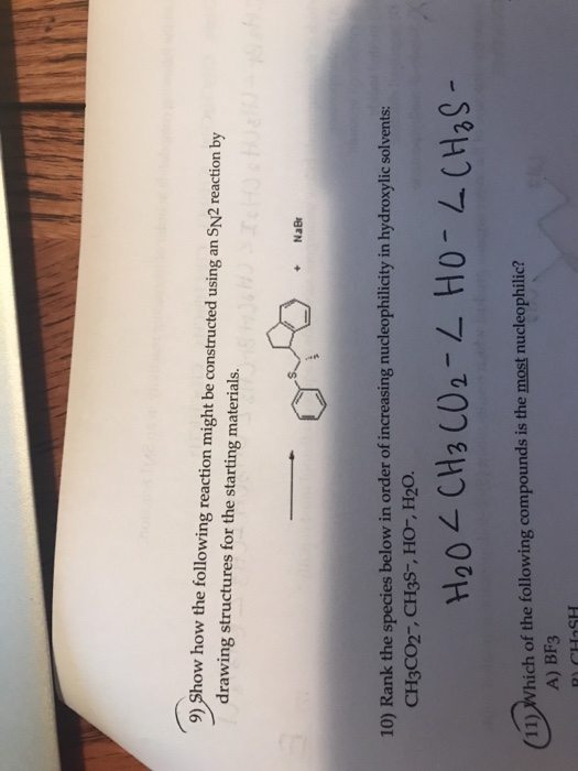 Solved 9) Show how the following reaction might be | Chegg.com