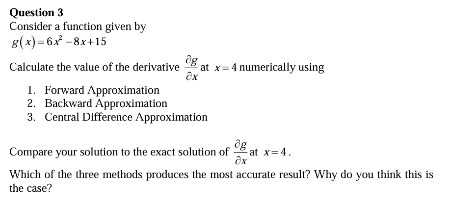 Solved Compare your solution to the exact solution of | Chegg.com