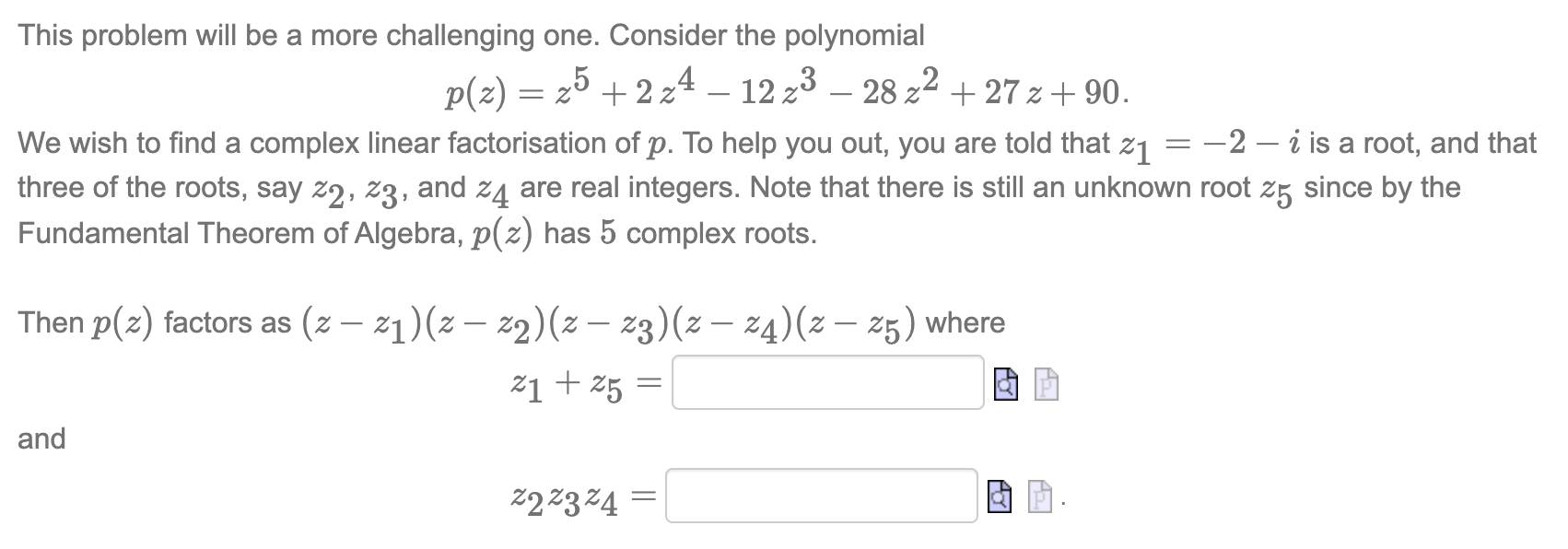 Solved This problem will be a more challenging one. Consider | Chegg.com