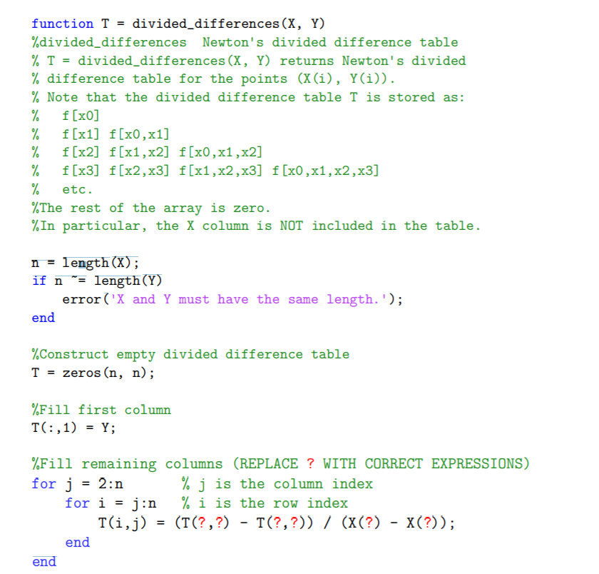 1. Write a function forward_differences that computes | Chegg.com