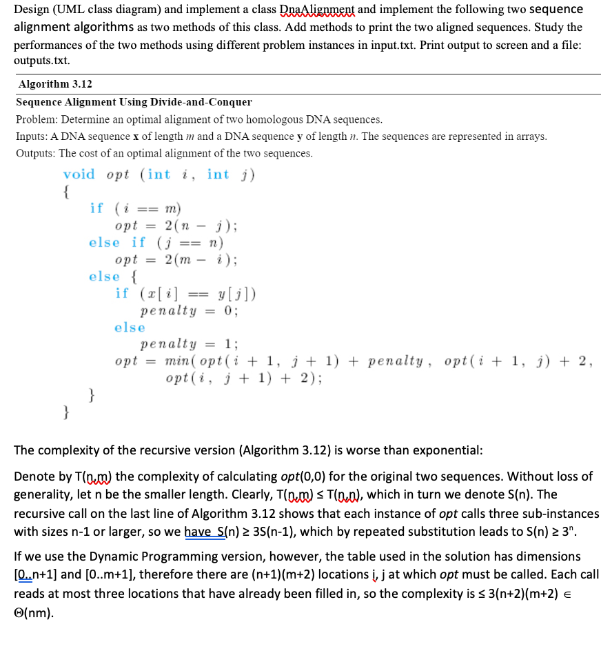 Solved Design Uml Class Diagram And Implement A Class 2331