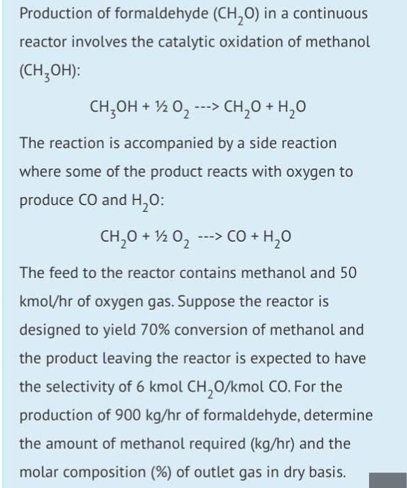 Solved Answer using material balance equations for reactive | Chegg.com