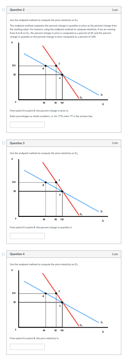 Solved Use the endpoint method to compute the price | Chegg.com