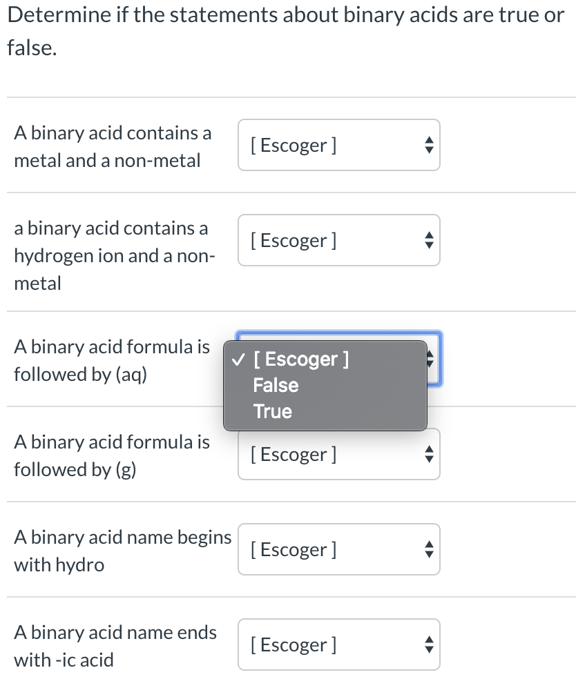 Solved What do all acids have as part of their formula to | Chegg.com