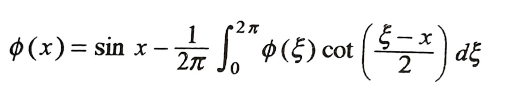 Solved Solve the singular integral equation step by step and | Chegg.com