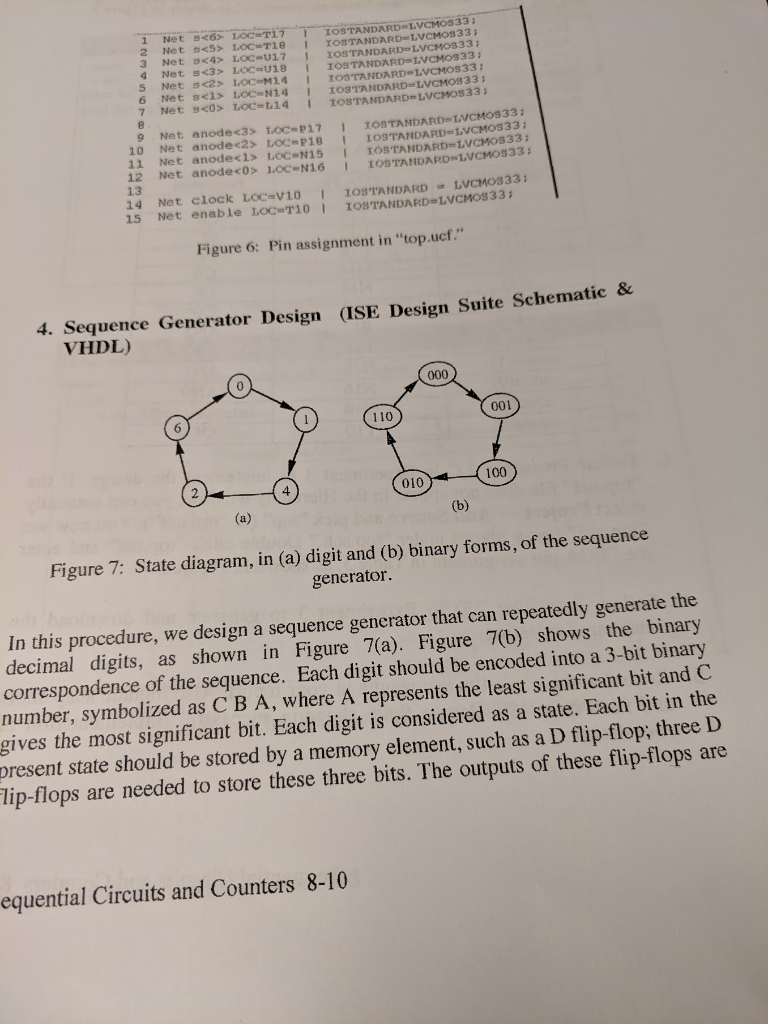 4. Show the details in designing the sequence | Chegg.com