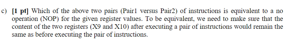 Solved 3. Consider the following values for the two | Chegg.com