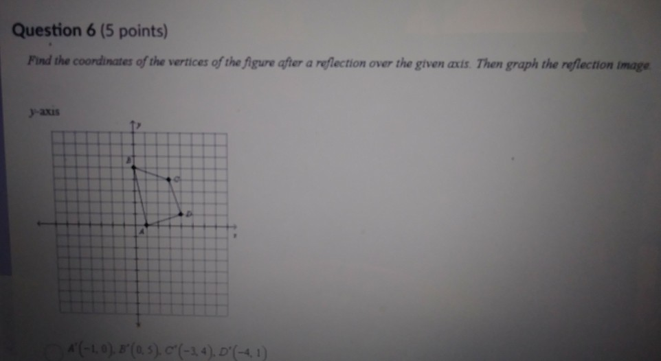 Solved Question 6 (5 points) Find the coordinates of the | Chegg.com Solved Question 6 (5 points) Find the coordinates of the | Chegg.com