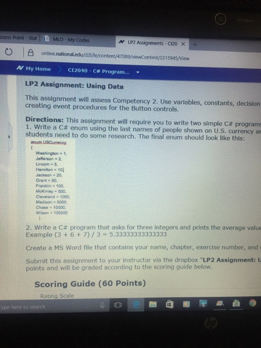 Solved C + programmingUse variables, constraints, decision | Chegg.com