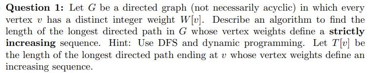 Solved (Use DFS and dynamic programming) Please follow the | Chegg.com
