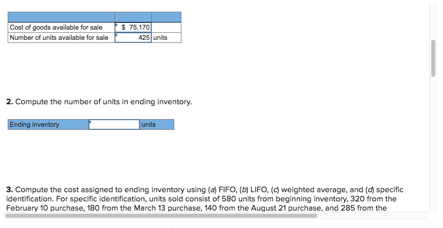 Solved Check my work Problem 5-3A Perpetual: Alternative | Chegg.com